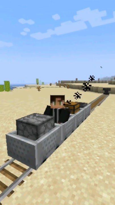 How to make a working train in minecraft!? - YouTube
