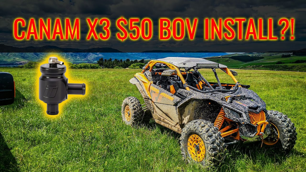 DIY Canam X3 BOV install - YouTube