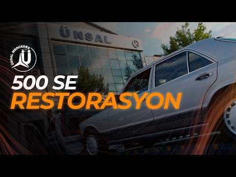 Mercedes W126 500 SE Restorasyon Finali: Astarından Boyasına Bir Efsanenin Dönüşü!
