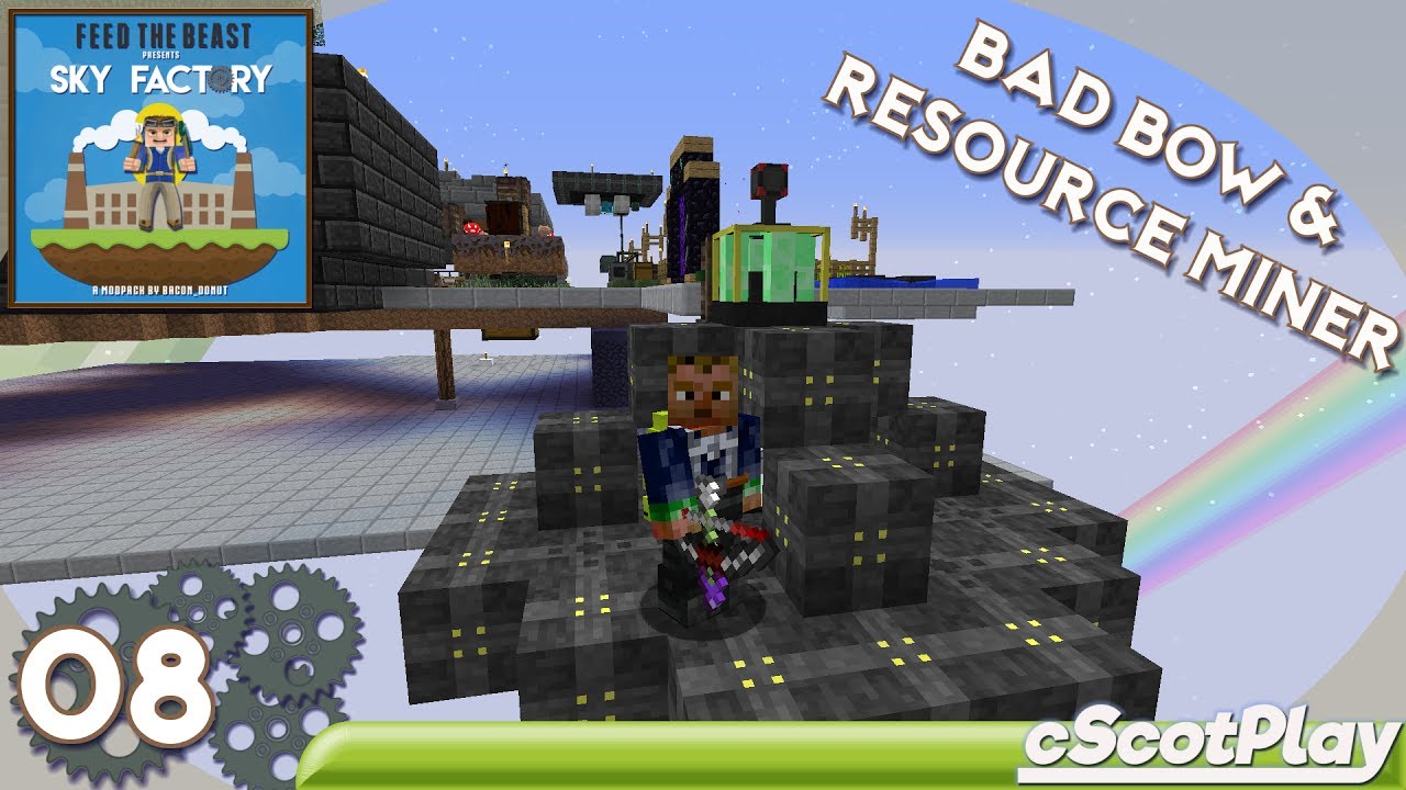 FTB Sky Factory 3 w/ cScot – Ep 8 : Environmental Tech – Void Resource ...
