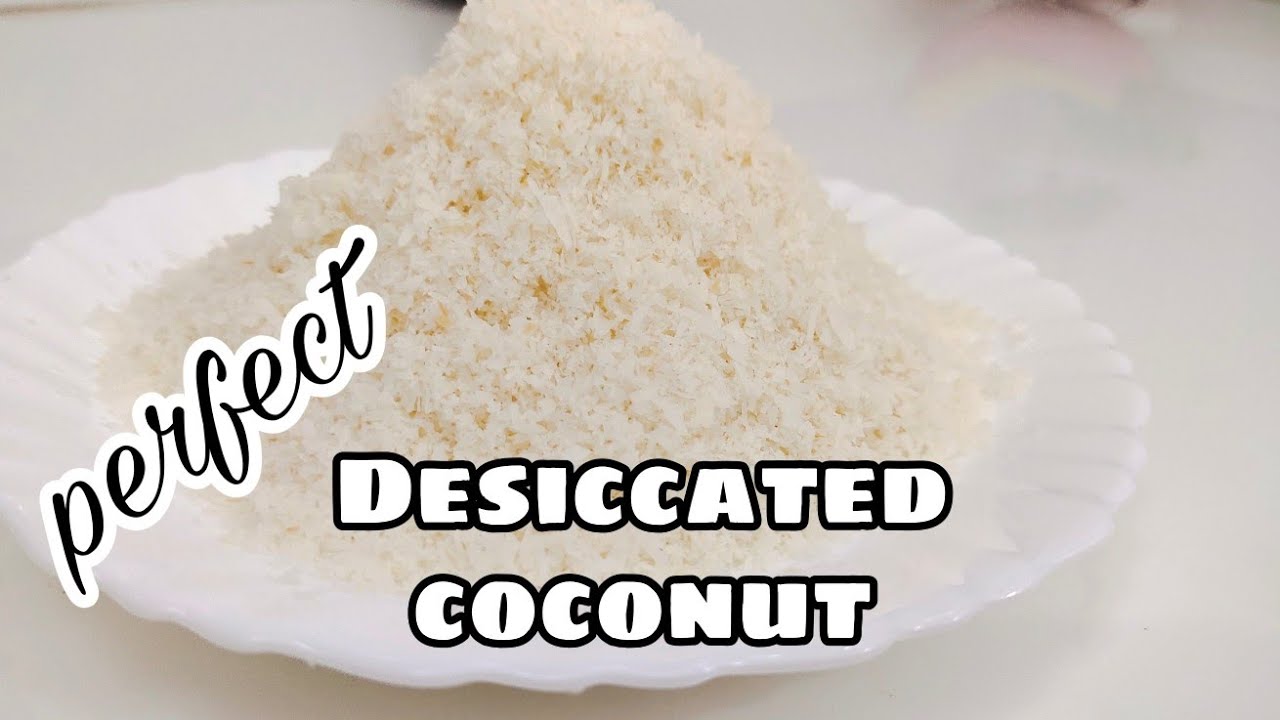 Home made perfect Desiccated coconut | - YouTube