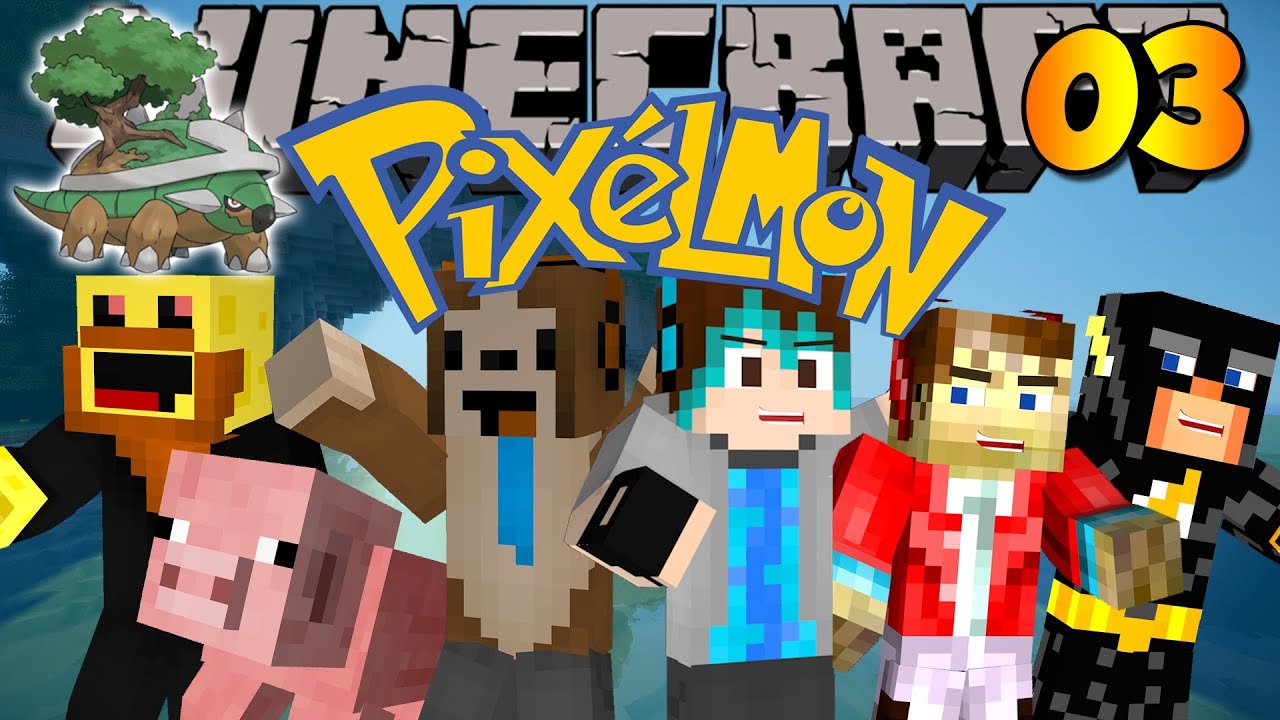 Minecraft: Pixelmon Ep.3 - TORTERRA!! - YouTube
