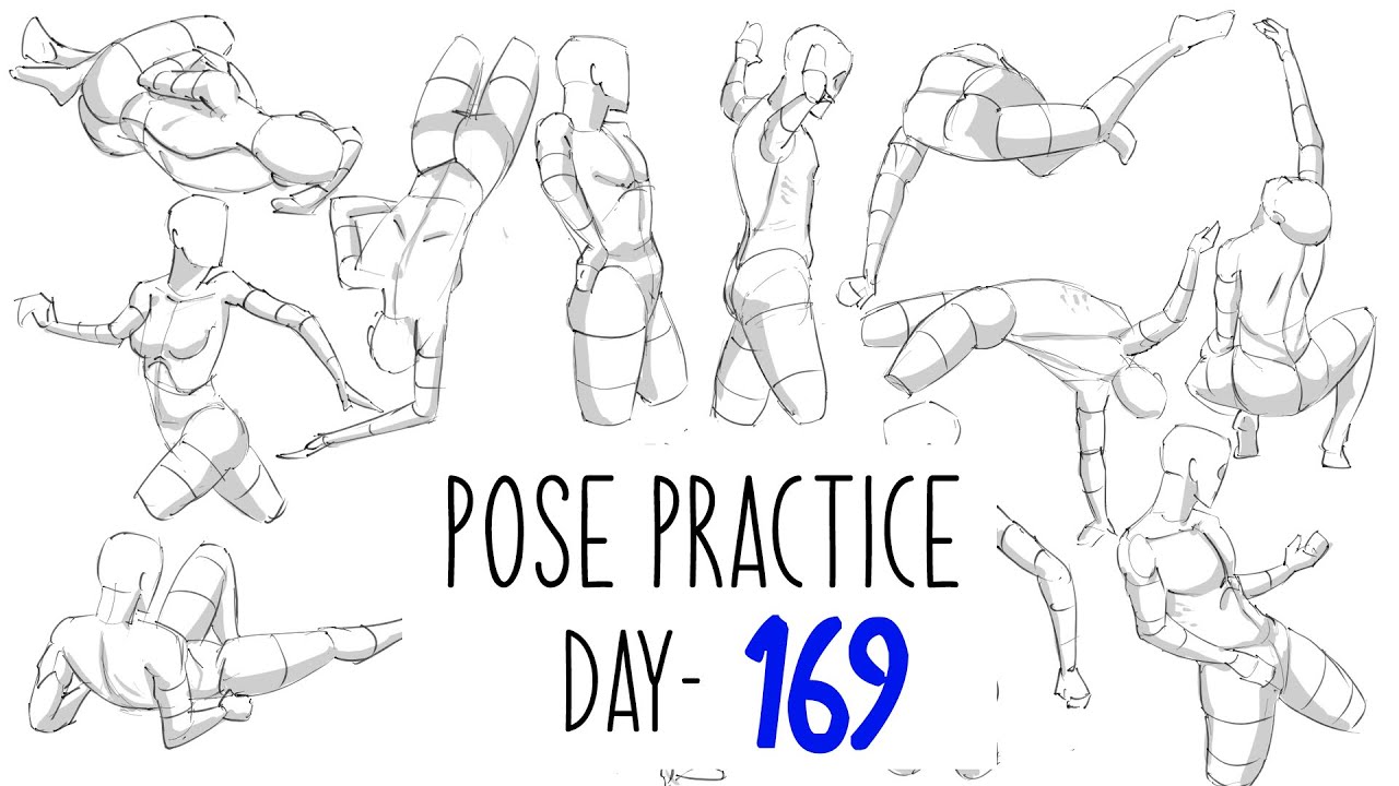 Daily Pose Practice Part 169 - YouTube