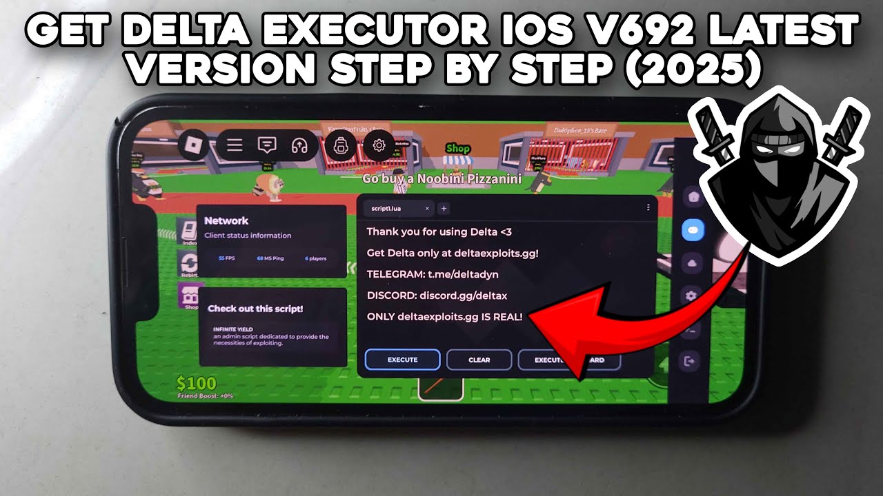 How to Install Delta Executor iOS V692 NEW UPDATE Using ESign | Best ...