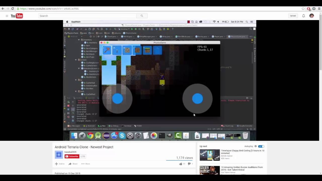 Android Terraria Clone - Open Source Release! - YouTube