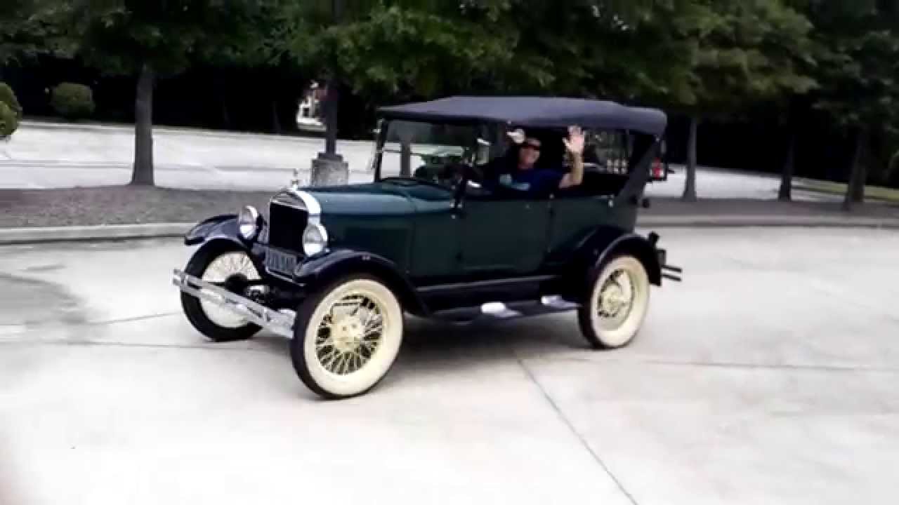 Ev drives a Model T! - YouTube