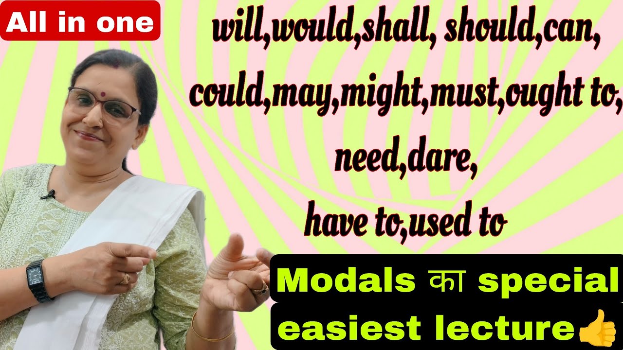 Special Super easy lecture of All modals in one shot / All Modals in ...