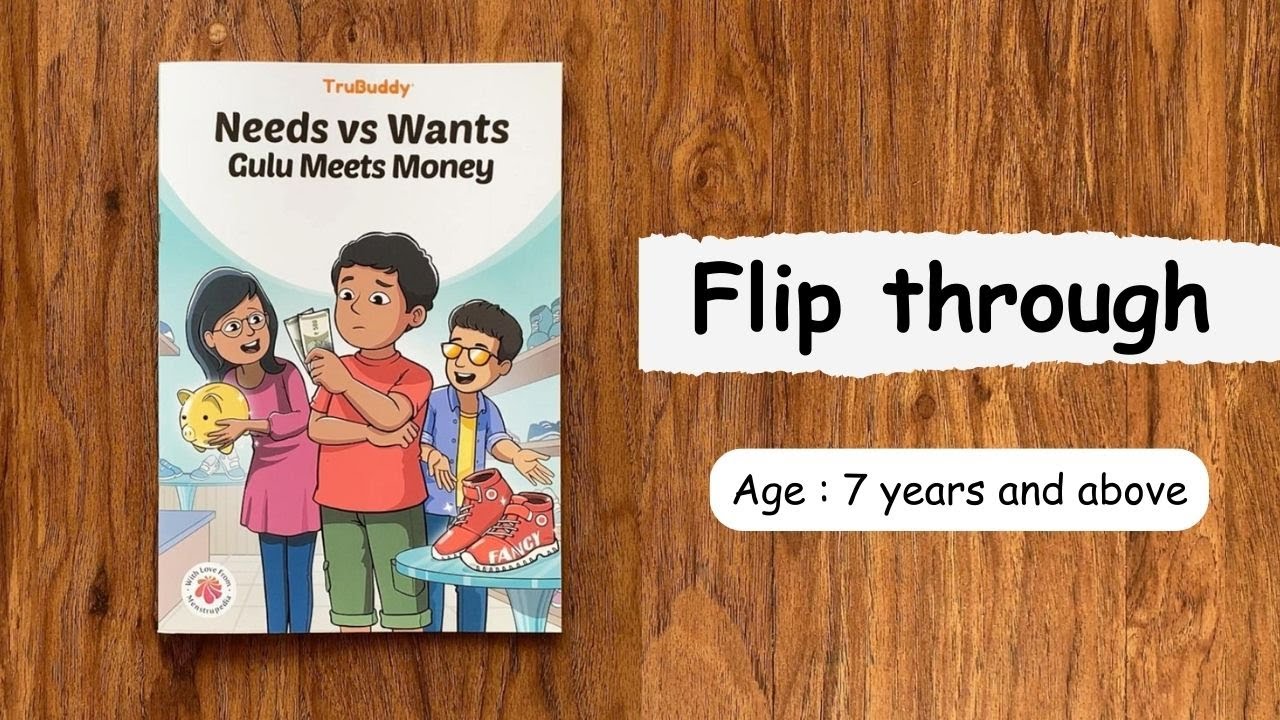 TruBuddy: Needs vs Wants: Gulu Meets Money comic book #flipthrough ...