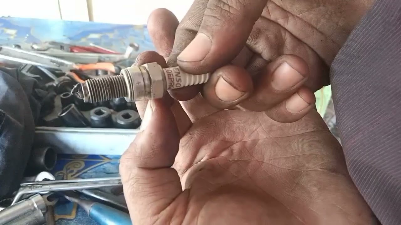 cara mengubah busi mati jadi Busi racing - YouTube