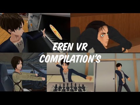 attack on Titan Eren (VR) compilation's