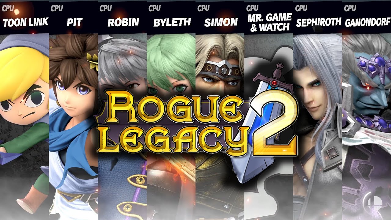 Rogue Legacy 2 Spirits in Super Smash Bros. Ultimate - YouTube