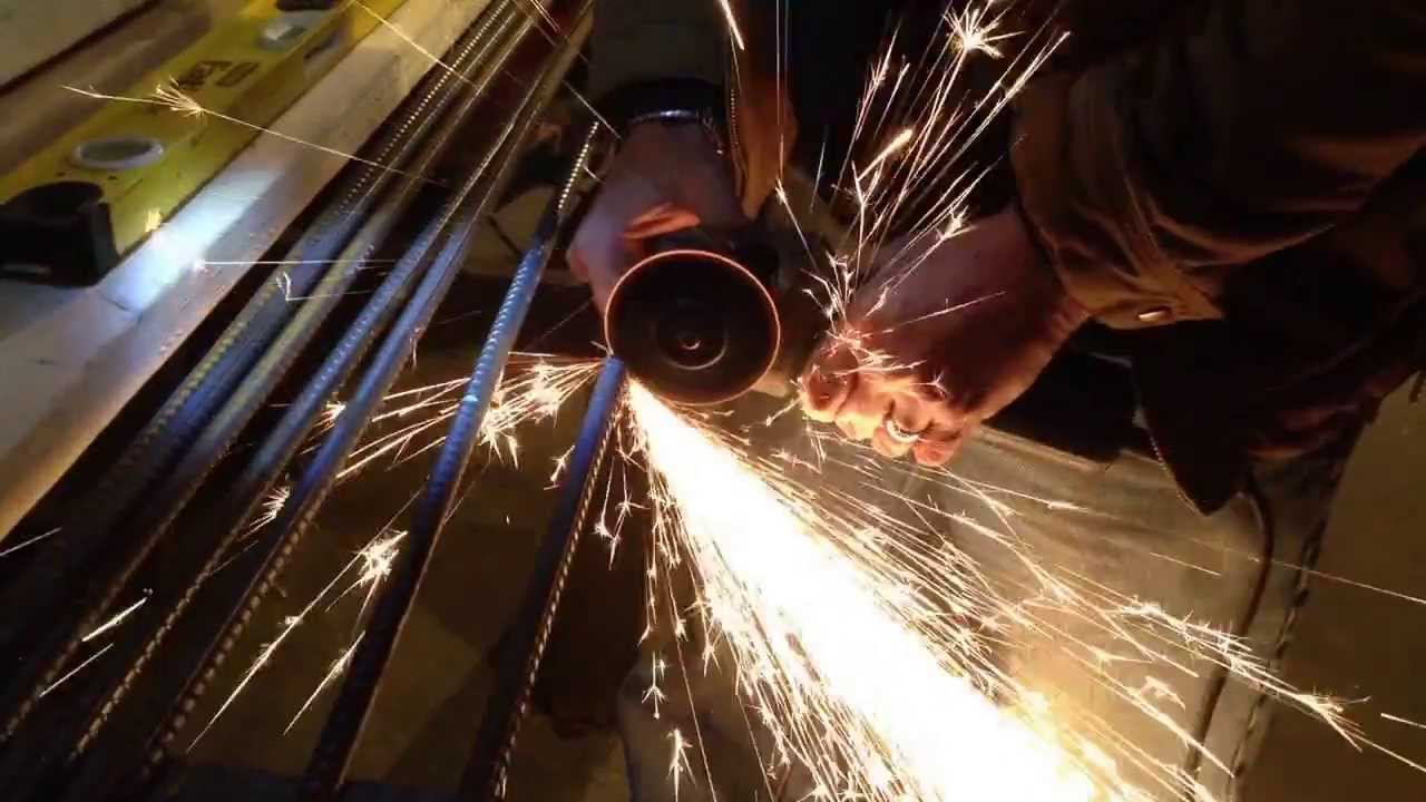 Bob, Cutting Rebar - YouTube