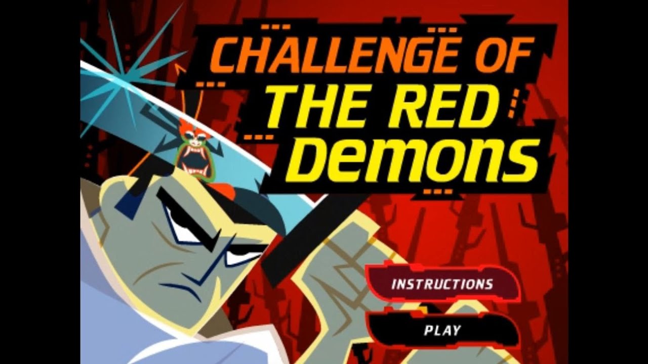 Samurai Jack: Challenge of the Red Demons - (Flash Game) #186 - YouTube