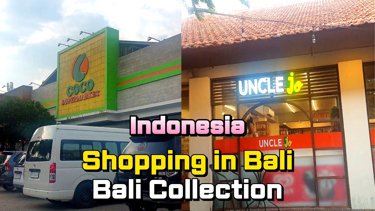 vlog I 🌸 Indonesia Bali🚕 I Nusa Dua I Bali Collection I shopping center ...