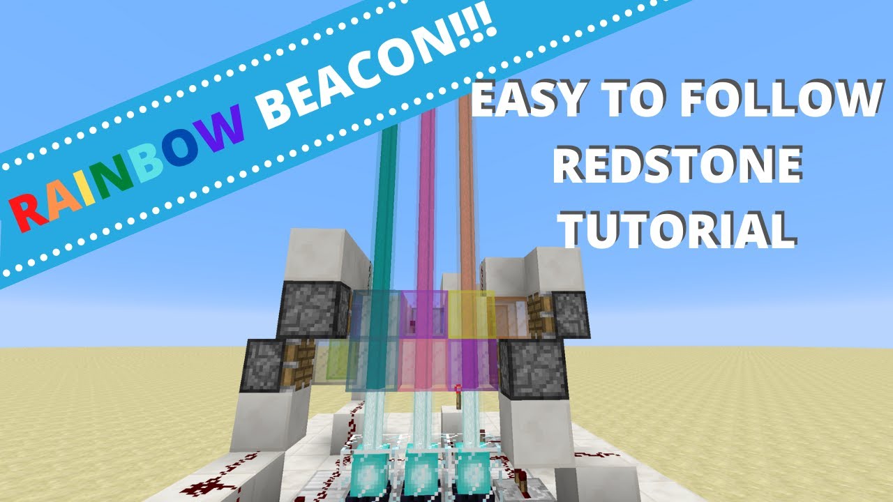 Rainbow Beacon Tutorial!!! - YouTube