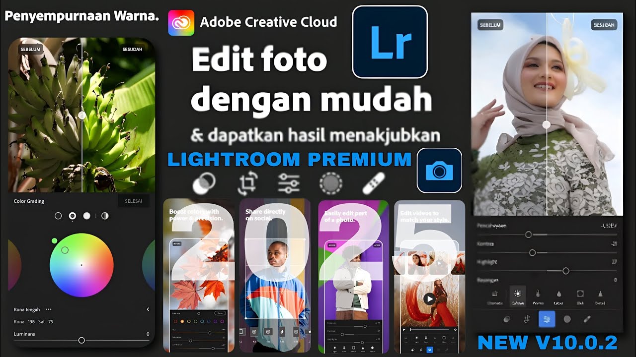 WORK ADOBE LIGHTROOM PHOTOGRAPHY EDITOR PROFESIONAL_AKSES SEMUA FITUR ...