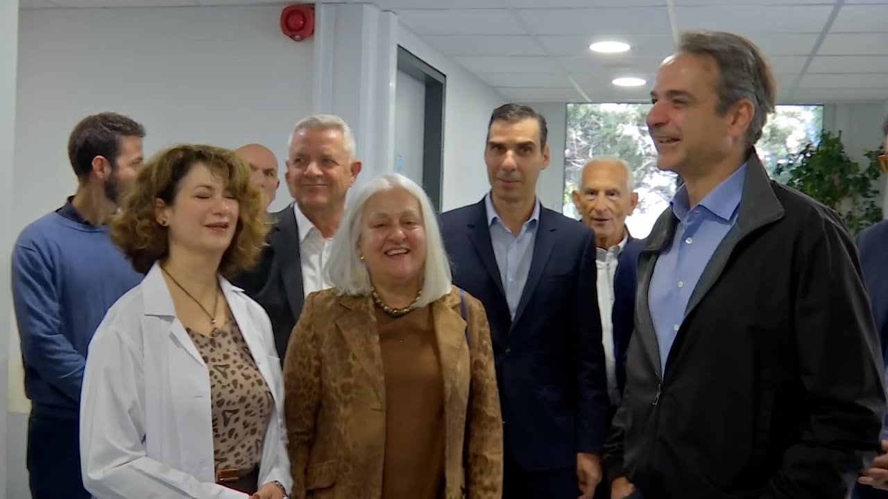 Στο ανακαινισμένο Κέντρο Υγείας στο Μαρκόπουλο ο πρωθυπουργός - YouTube