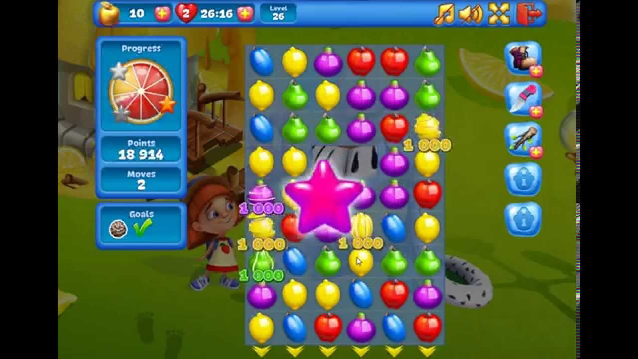 Fruit Land Level 26 - YouTube