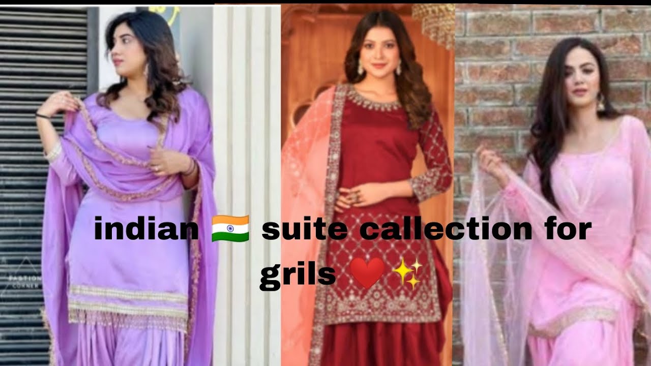 indian suite callection for grils ||#subscribe #trendding #suite # ...