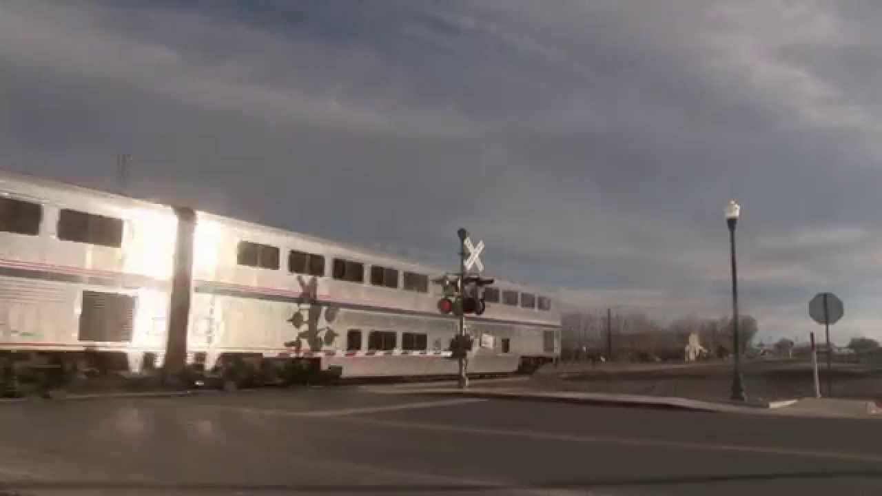 Amtrak California Zephyr: Lovelock, Nevada - YouTube