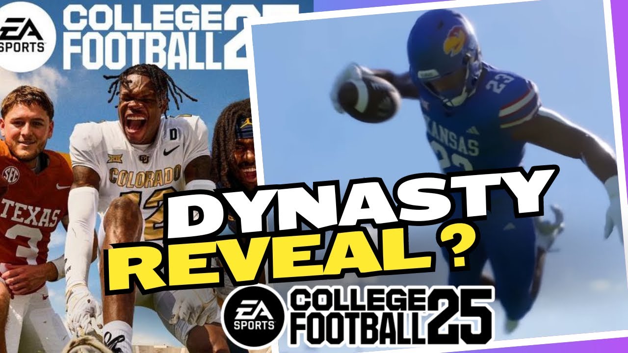 EA College Football 25 Dynasty Reveal Expectations - YouTube