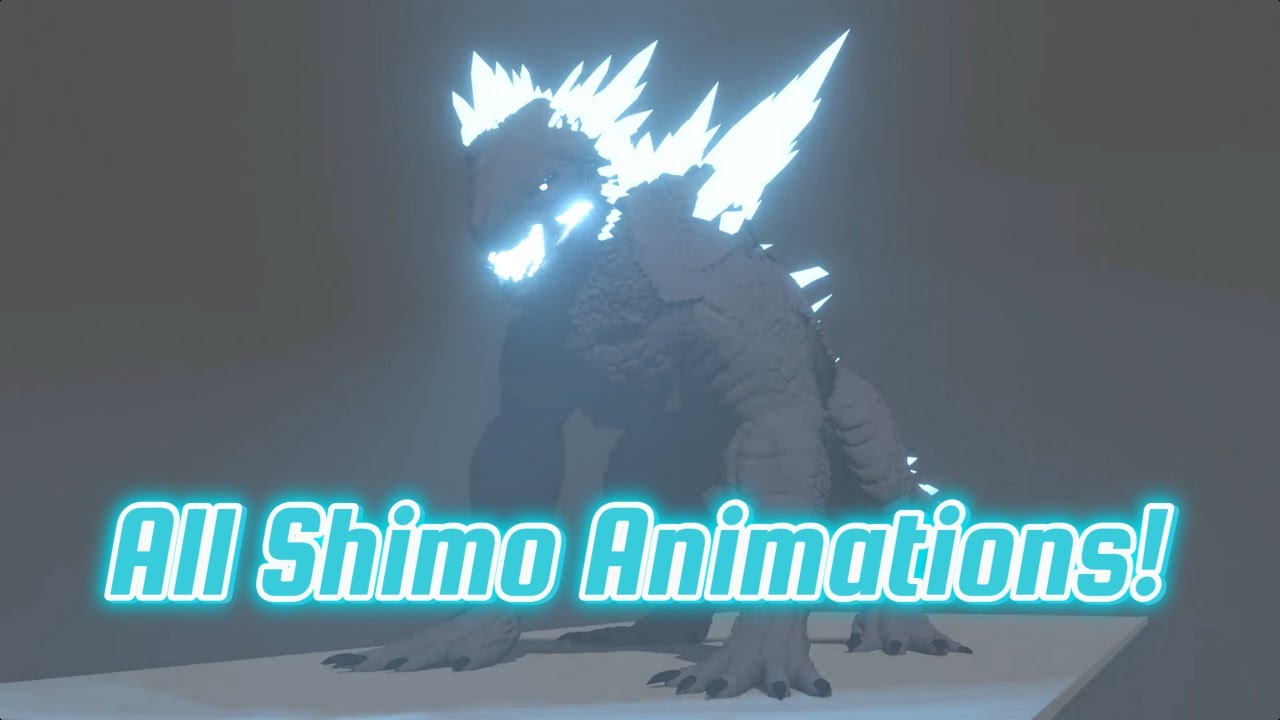 All Shimo Animations!-Kaiju Revolution - YouTube