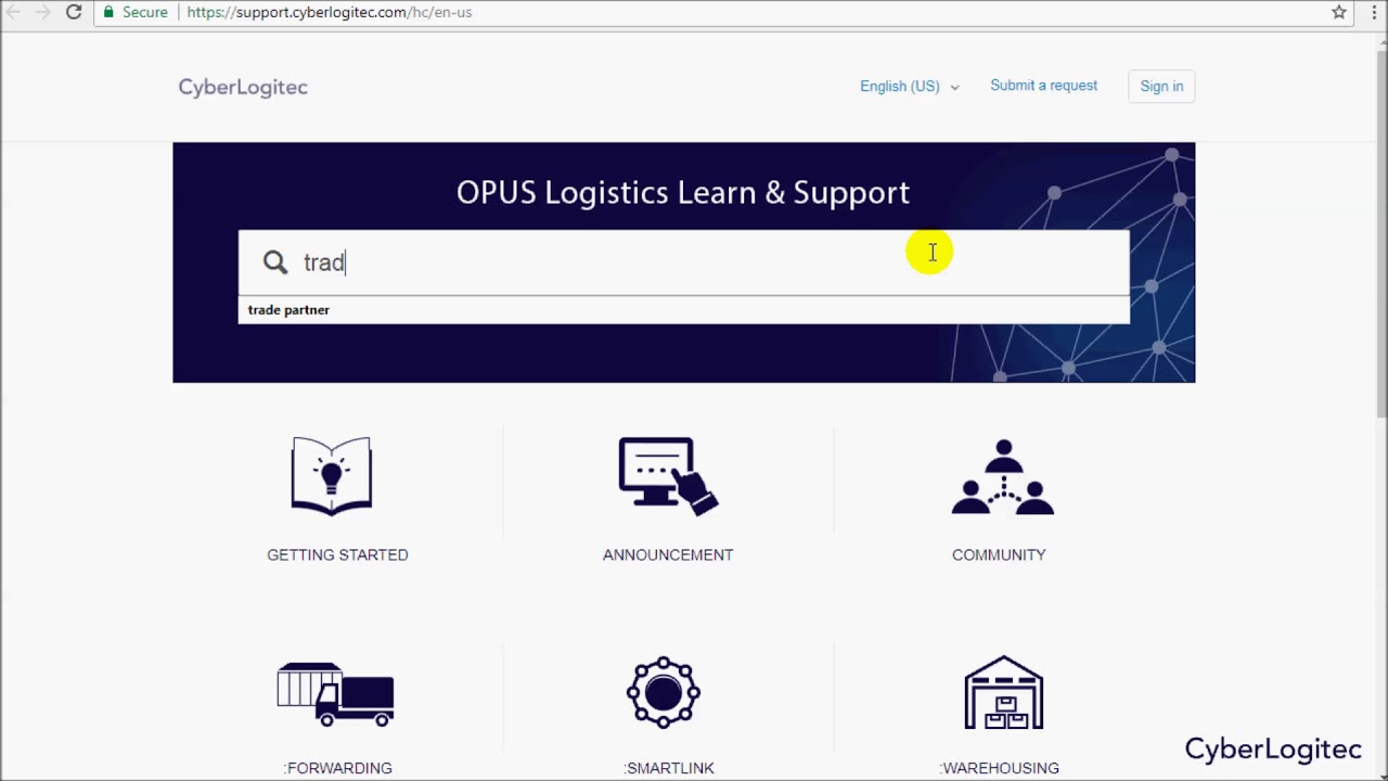 OPUS Logistics Training - Log In, Toolbar Introduction - YouTube