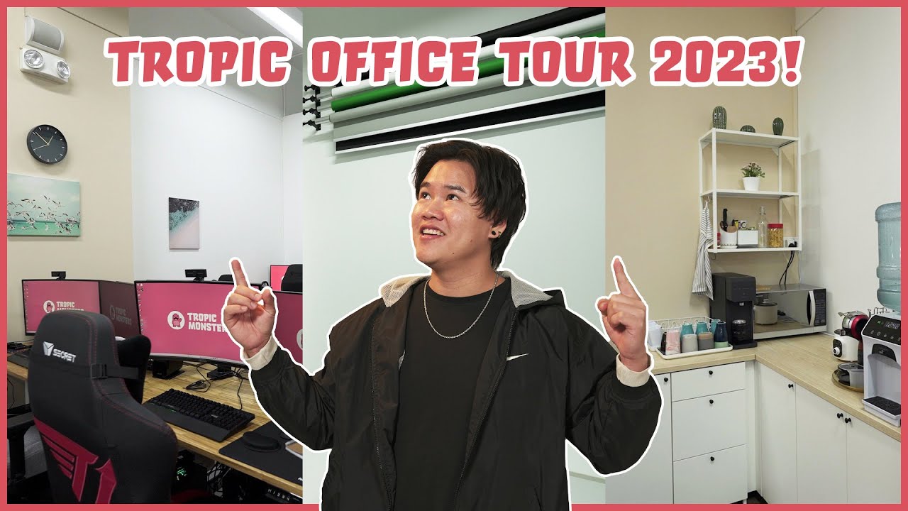 TROPIC MONSTERS OFFICE TOUR 2023 - YouTube