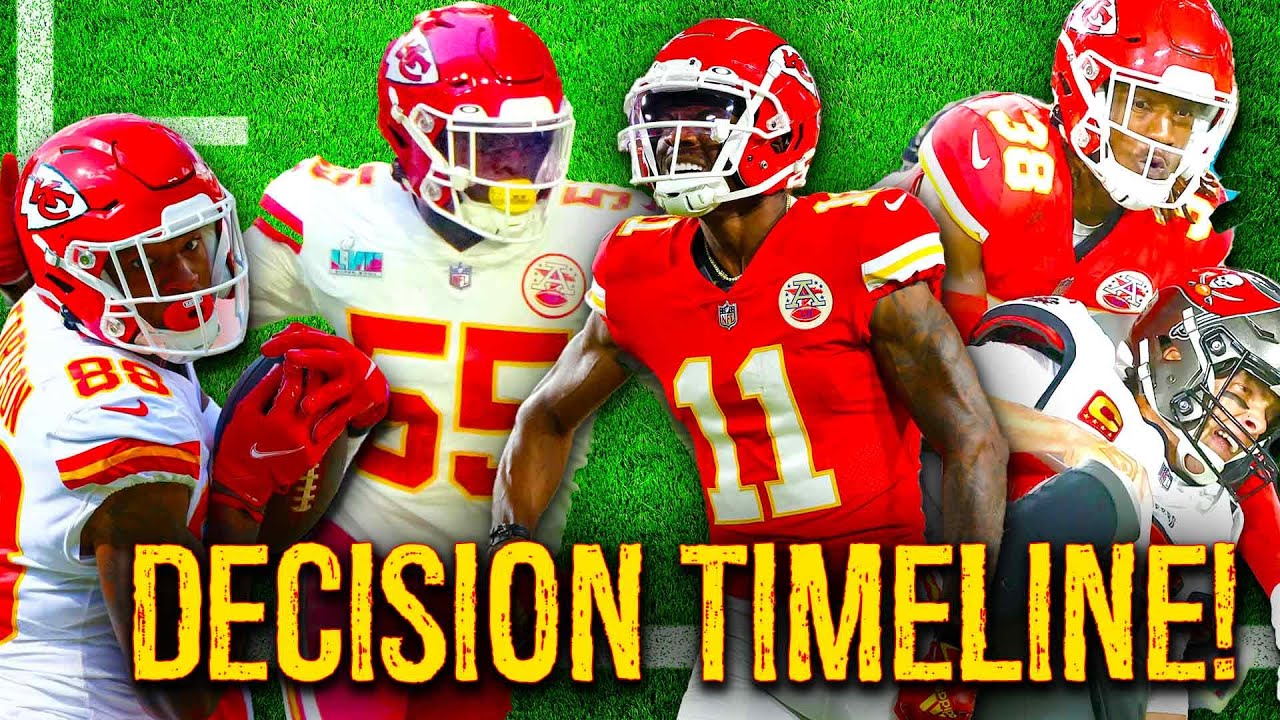 Chiefs Decision Timeline! Frank Clark, LJ Sneed, Jody Fortson, MVS ...
