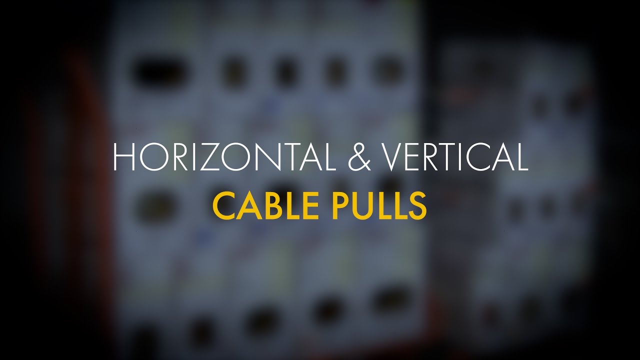 Horizontal & Vertical Cable Pulls - YouTube