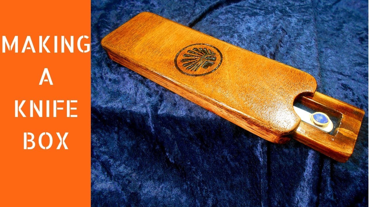 Making a knife box | Knife case - YouTube