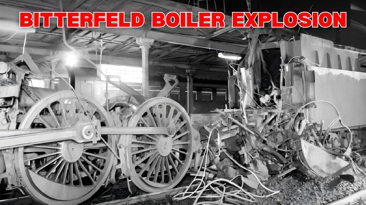 Steam Boiler Explosion Soviets Tried to Hide: Bitterfeld Wreck 48 years ...