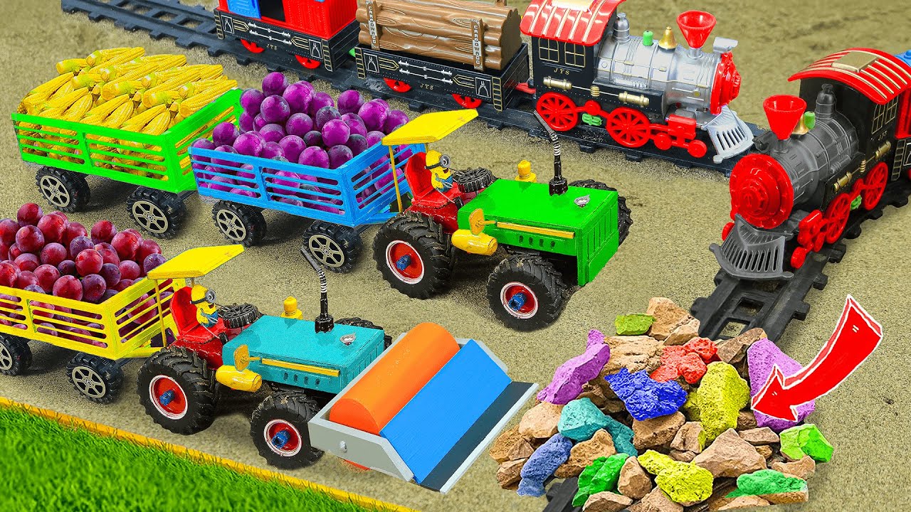 top diy tractor making mini train transporting gasoline for petrol pump ...