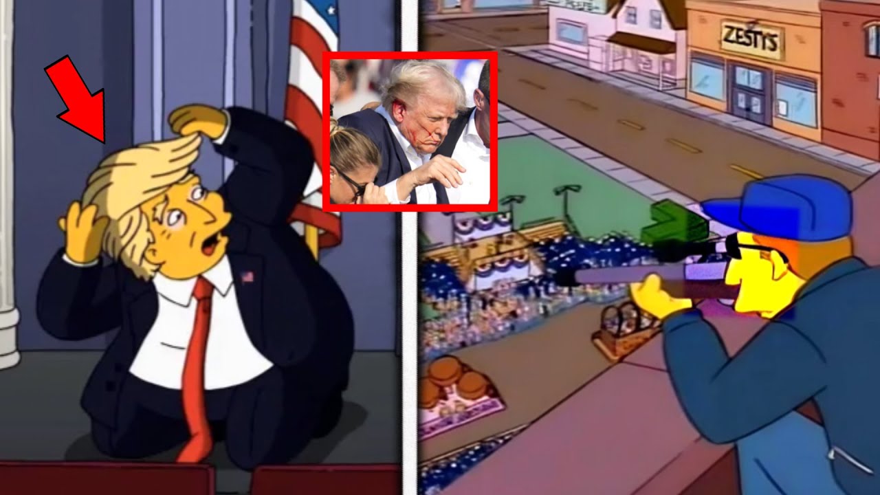 15 Times The Simpsons Predicted The Future...(DONALD TRUMP Rally SH*TS ...