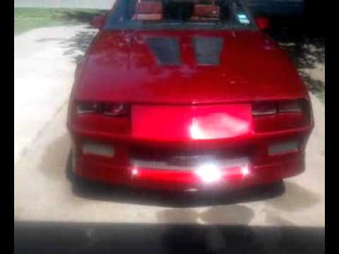 Candy Wild Cherry Iroc Z28 Camaro - YouTube