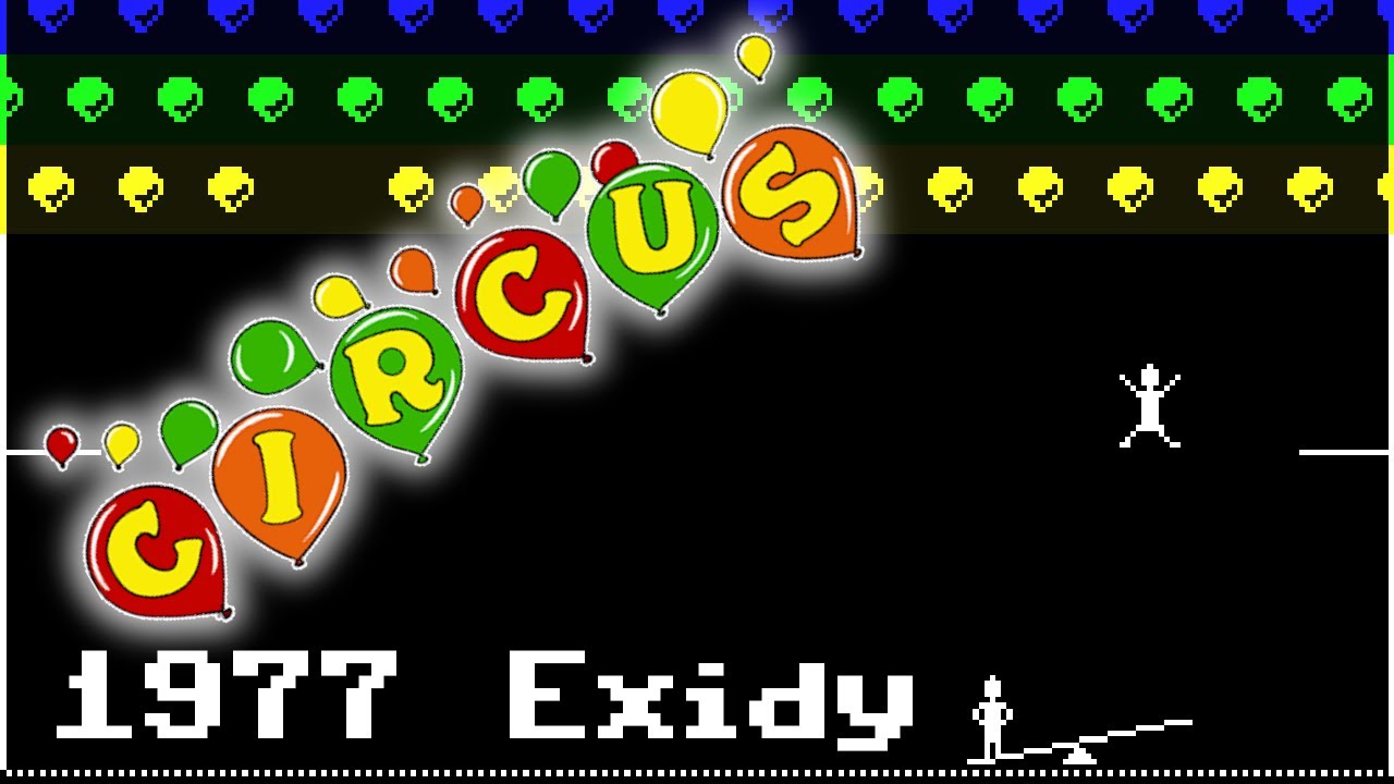 Circus - 1977 - Exidy #circus #exidy #fyp #arcade #arcadegame # ...
