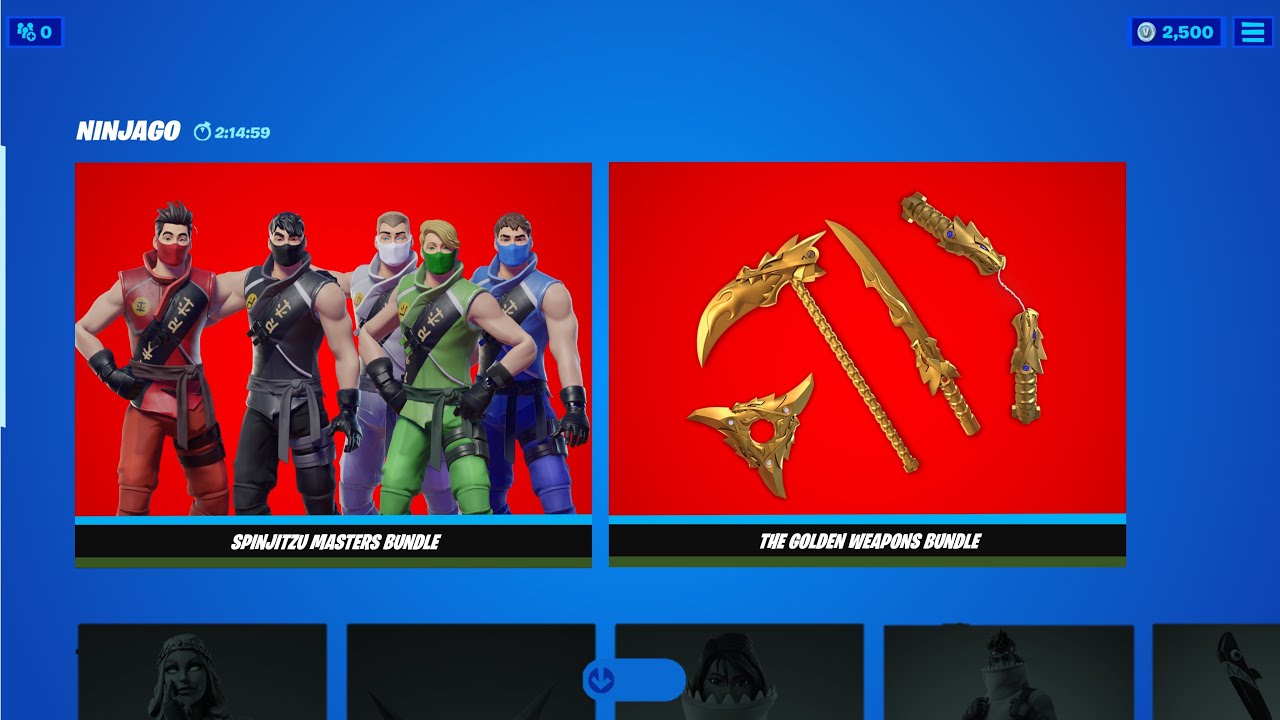 Rating “Fortnite ninjago” skins! - YouTube