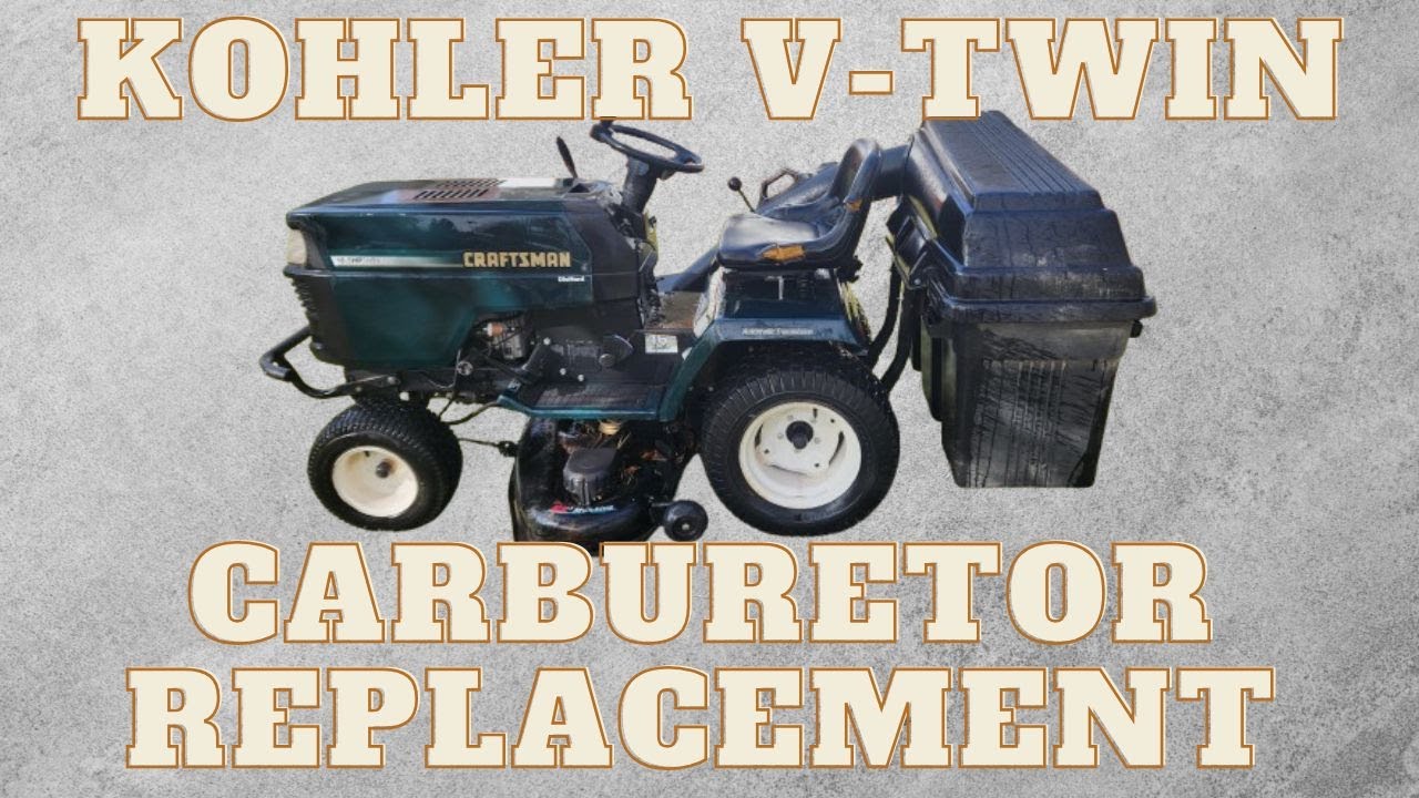 Kohler V-Twin Engine Carburetor Replacement - YouTube