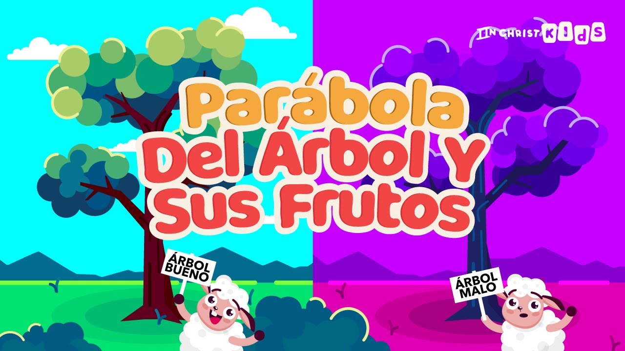 Parábola del Arbol y sus Frutos Canciones infantiles 🎈🎨 Videos para ...