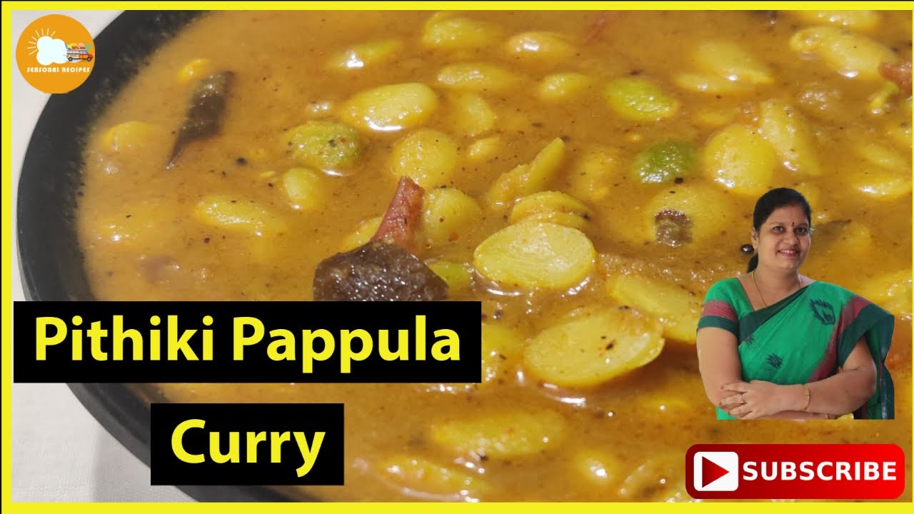 Pithiki Pappula Curry | Seasonal Recipes - YouTube