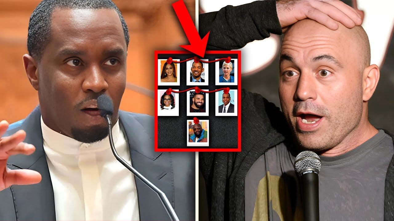 Joe Rogan NAMES Hollywood Elites INVOLVED In Diddy Court Trial!? - YouTube