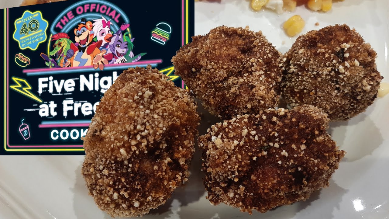 Cooking Ned Bears Popping Chicken Bites | The Official FNAF Cookbook ...
