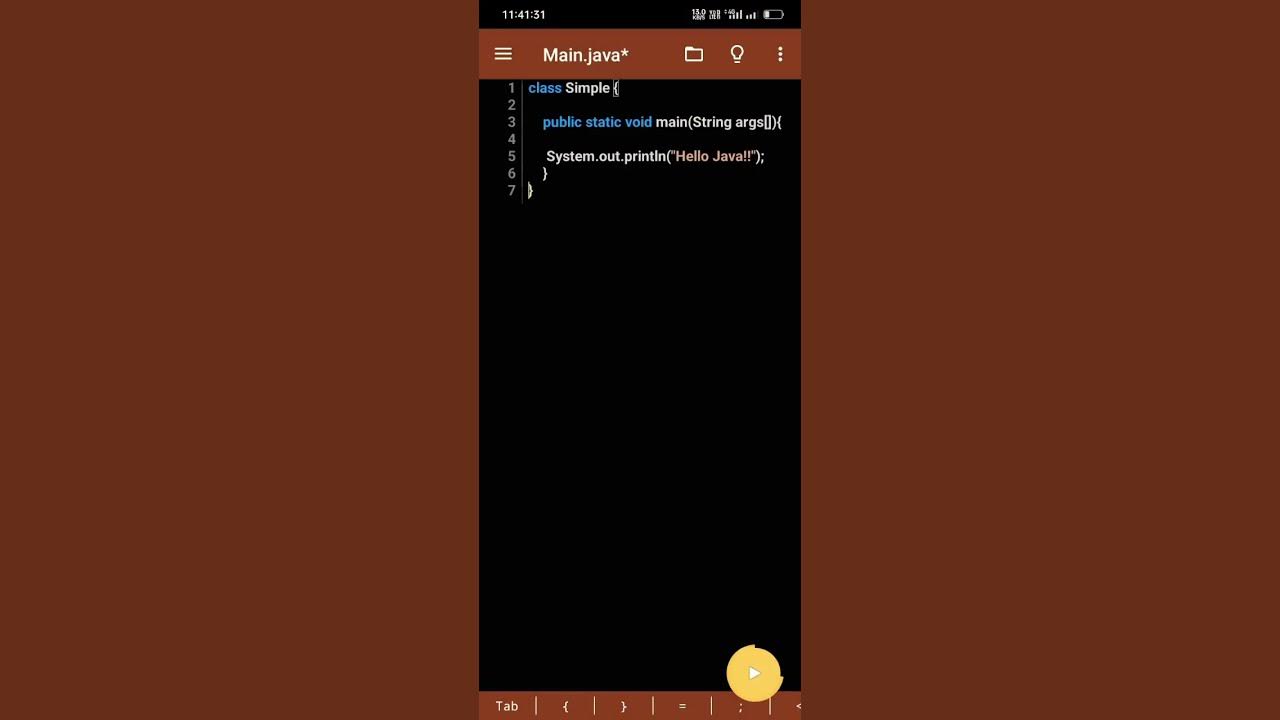 First Program In Java Java Programming Javaprogramming Javatutorial Coding Youtube 7527
