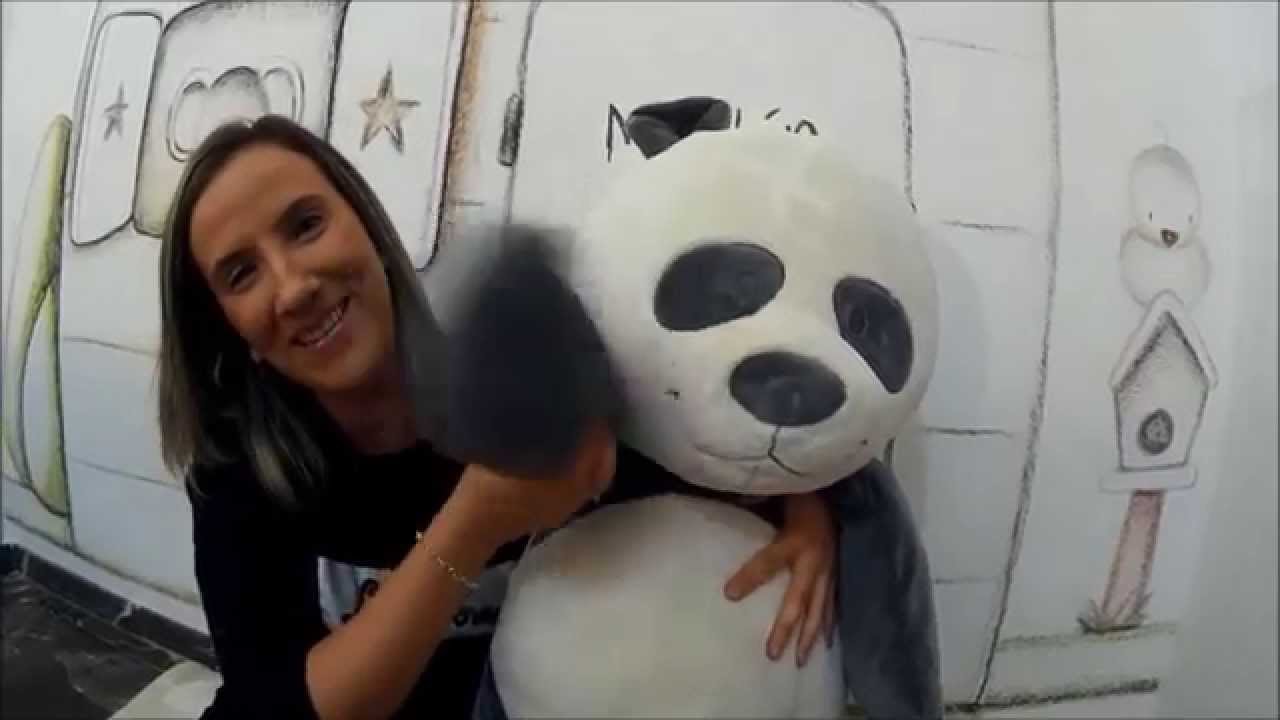Oso panda Scott Noukies - peluchesbebe.com - YouTube