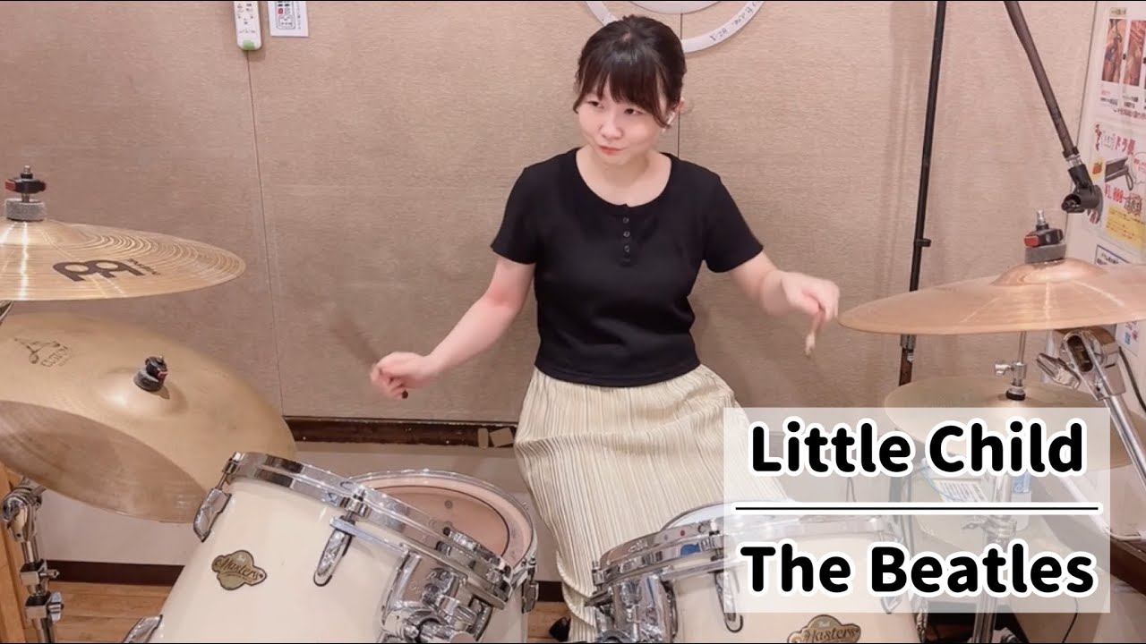 Little Child - The Beatles (drums cover) - YouTube