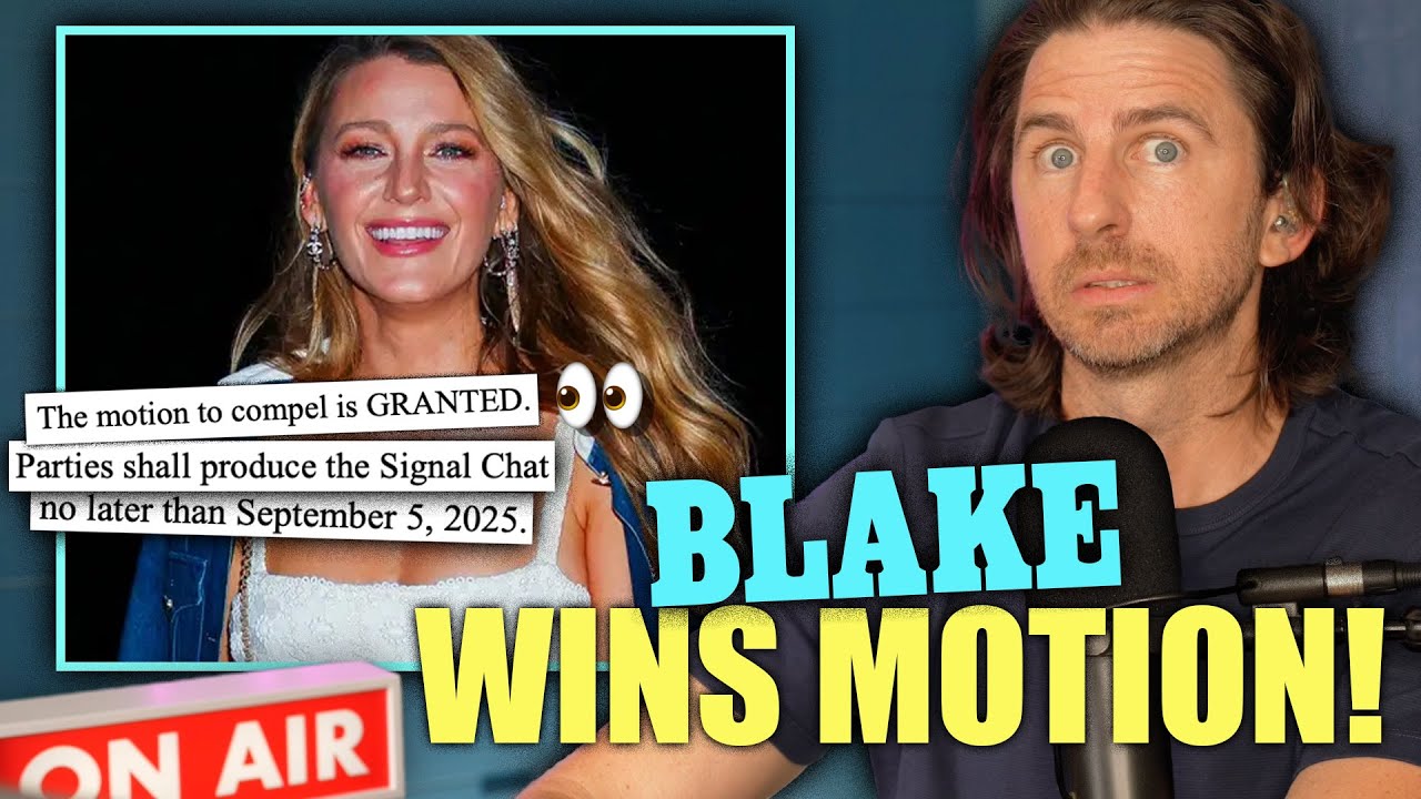 Blake Lively UPDATE! Big Win For Blake As Lawyers Slip Up ALLOWING ...