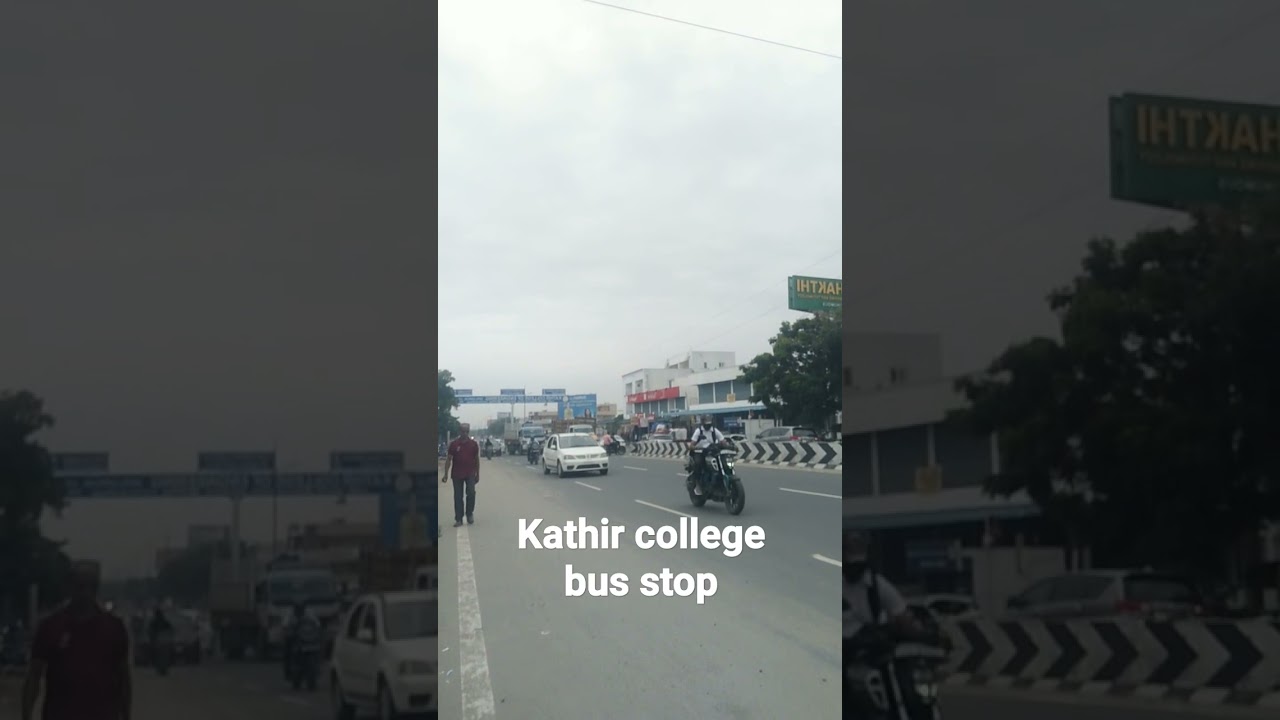 coimbatore kathir college bus stop | Neelambur | Fredric Vlog - YouTube