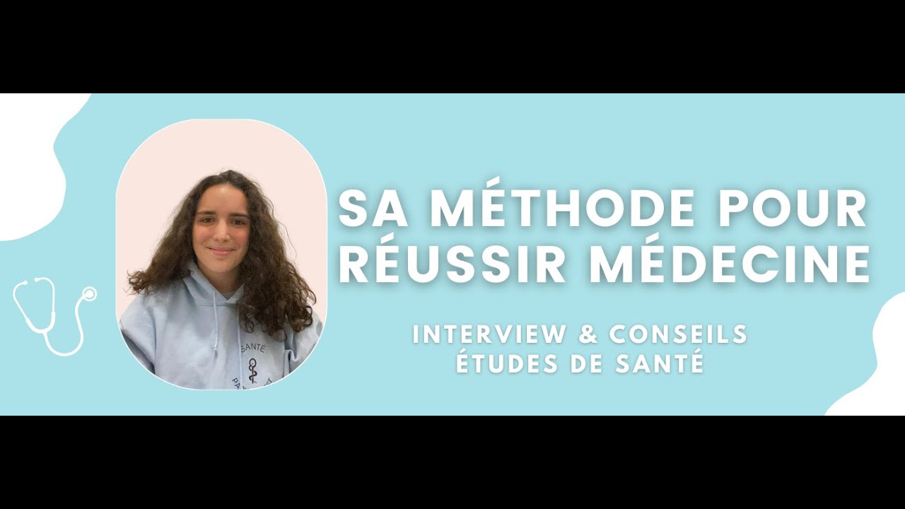 Isaline, Grand Admissible, sa méthode pour réussir médecine (PASS ...