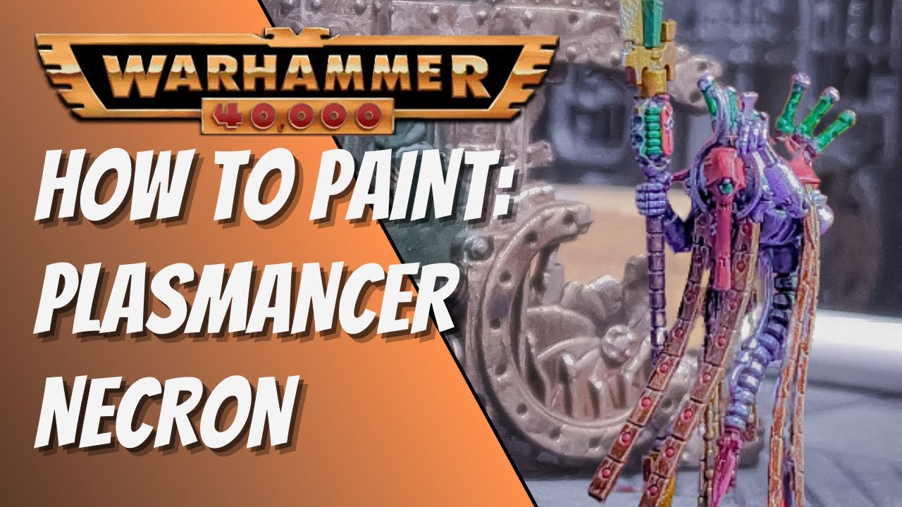How to Paint Novokh Dynasty Necron Plasmancer - Tabletop ready for ...