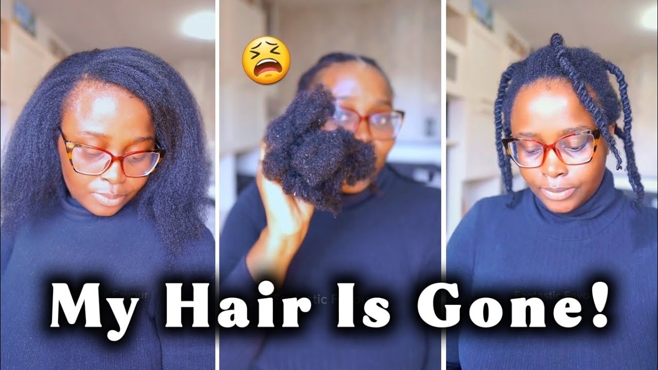 Reviving my 4c natural hair after a long negligence 🥲 - YouTube